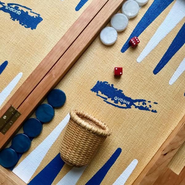 Nine Fair Backgammon custom painted backgammon boards