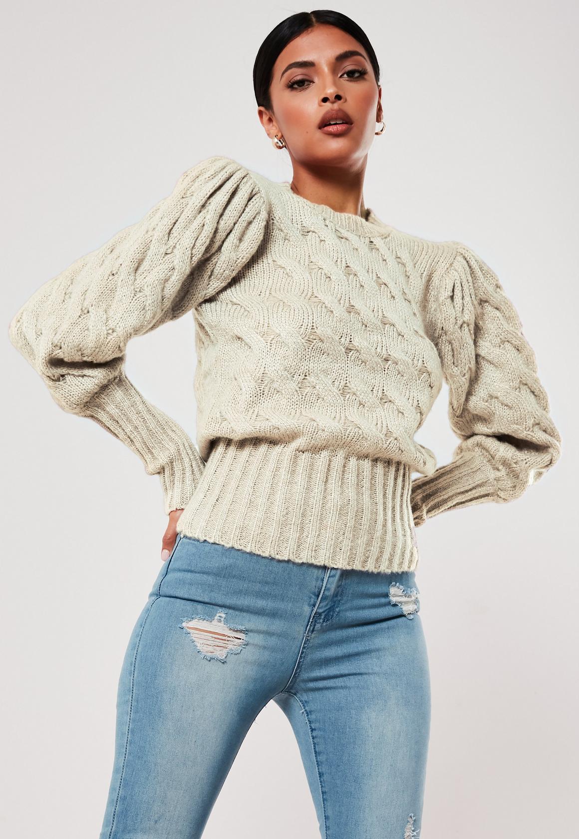Puff sleeve sweaters for under . Don't miss these!