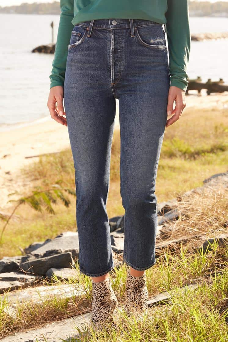 WHIT & WHIMSY | Fashion Feature: Straight Leg Jeans