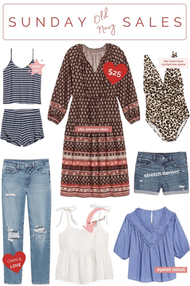WHIT & WHIMSY | Sunday Sales: Old Navy