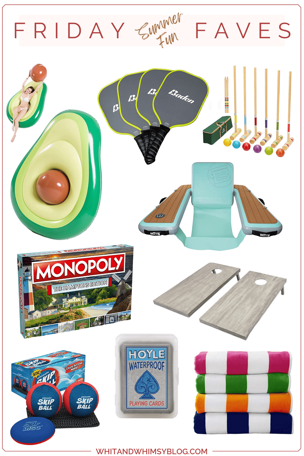 WHIT & WHIMSY | Friday Faves: Summer Fun