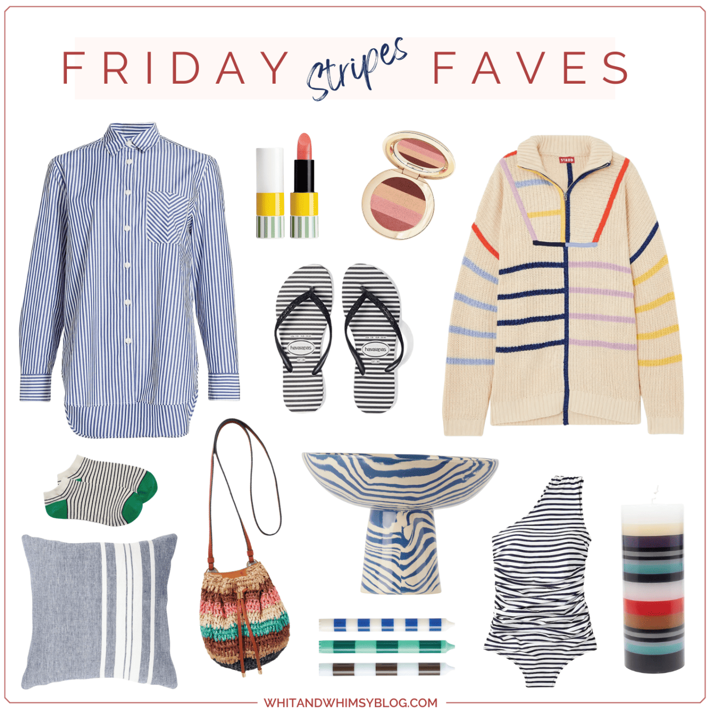 WHIT & WHIMSY • Friday Faves: Stripes!
