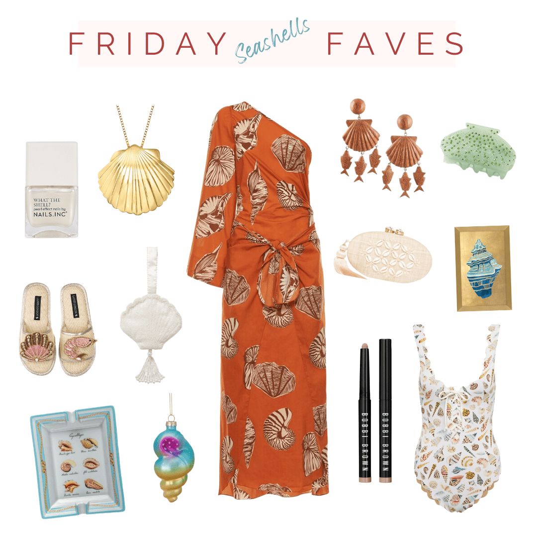 WHIT & WHIMSY | Friday Faves: Seashells