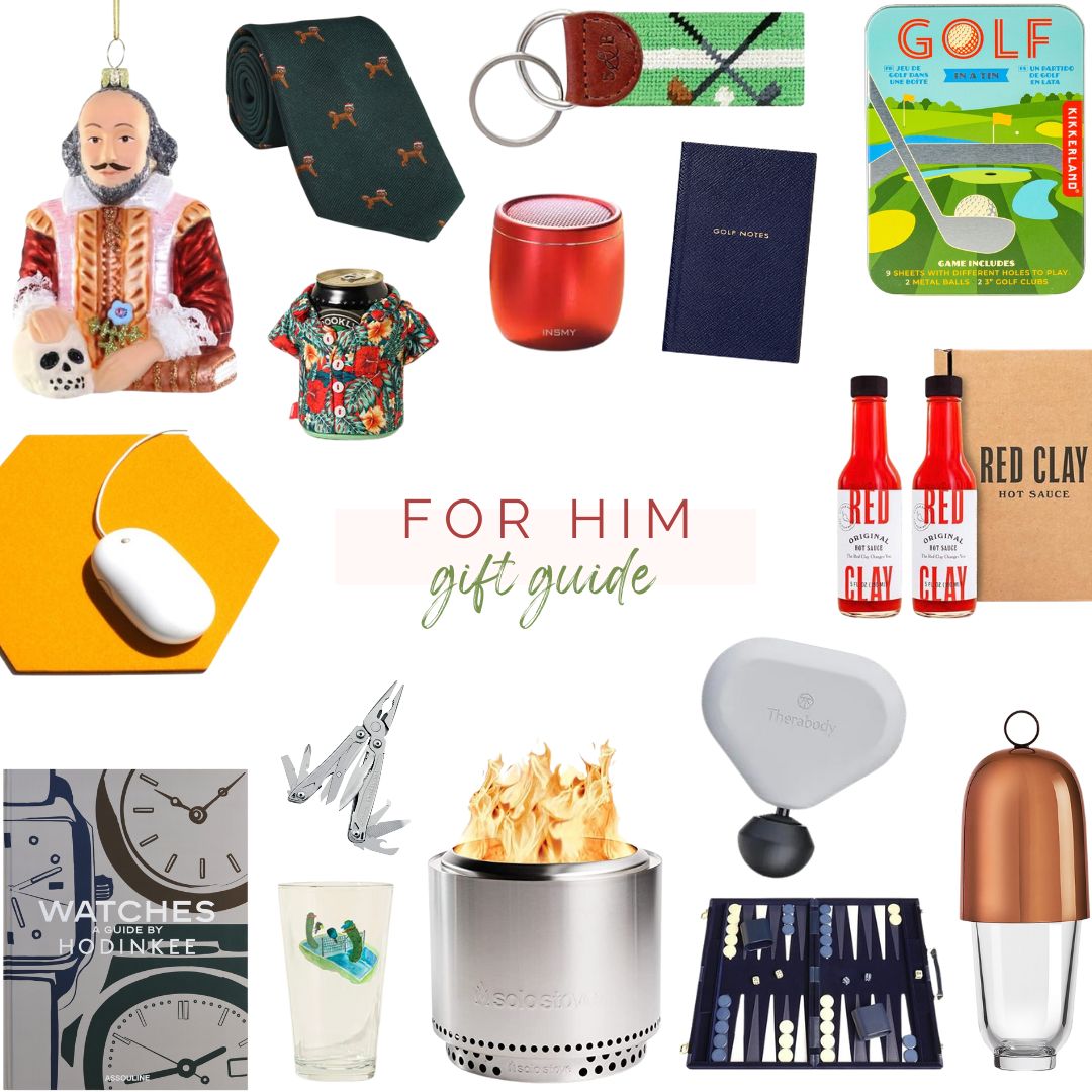 WHIT & WHIMSY | GIFT GUIDE: For Him