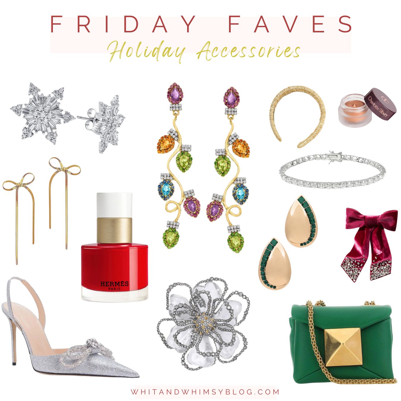 WHIT & WHIMSY | Friday Faves: Festive Accessories
