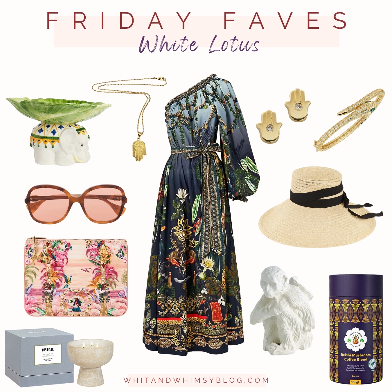 WHIT & WHIMSY | Friday Faves: White Lotus